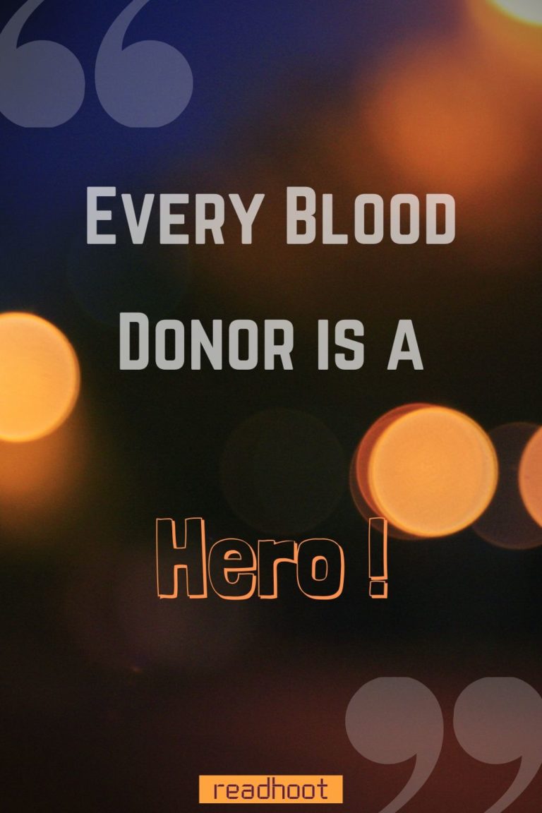 120+ Blood Donation Slogans, Quotes (Blood Donation Posters)